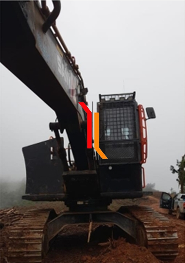 Escavadeira Log Loader Sany 215F Ano 2021 - Brenny Comercial