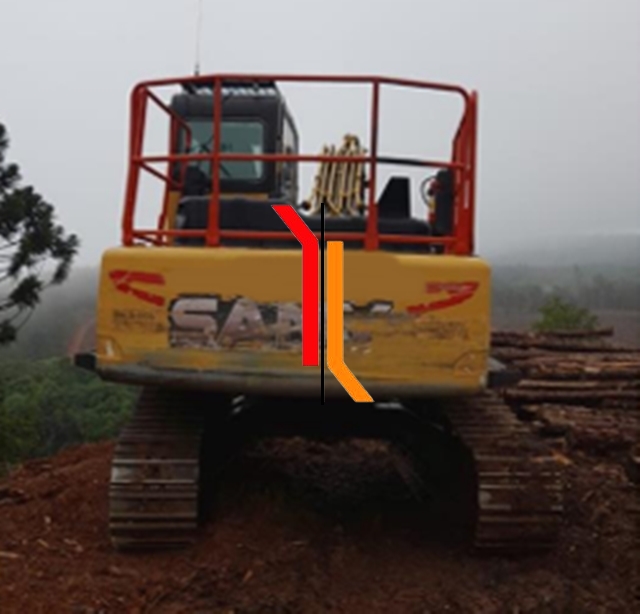 Escavadeira Log Loader Sany 215F Ano 2021 - Brenny Comercial